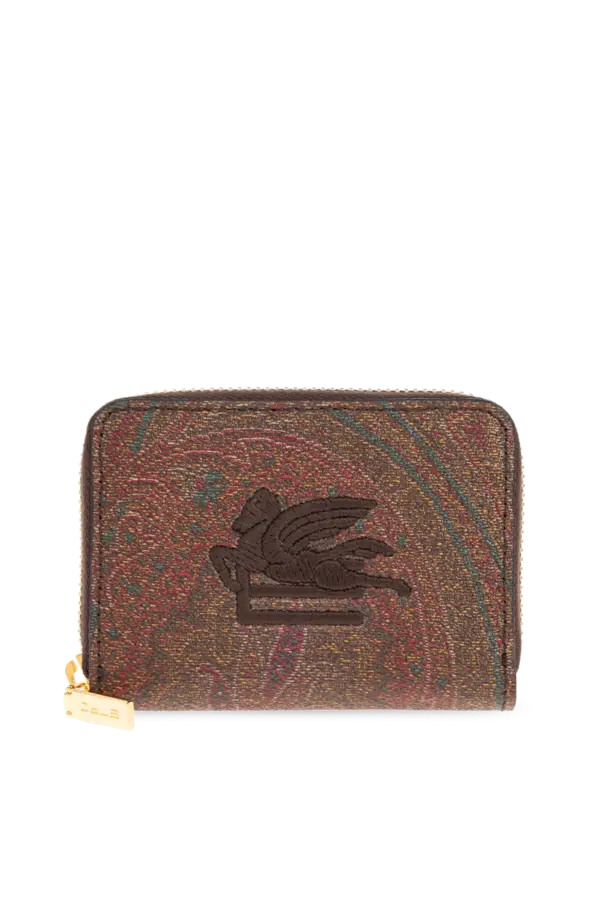 Etro Card Case - Brown