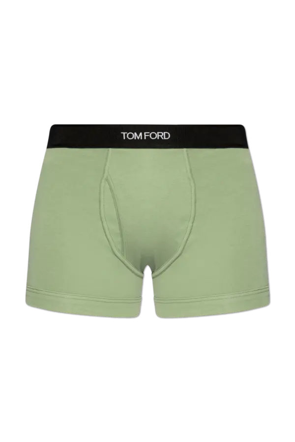 TOM FORD Cotton Boxers - Green