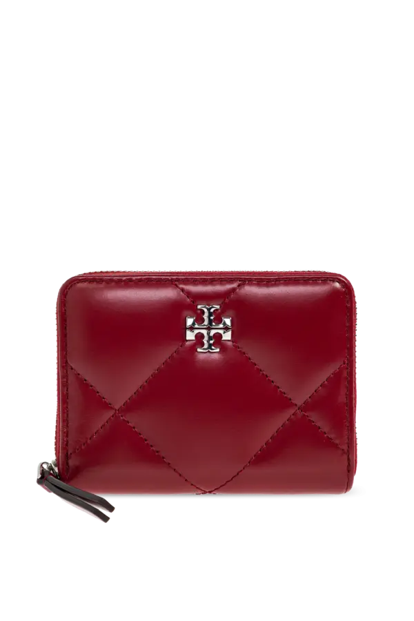 Tory Burch Leather Wallet - Burgundy