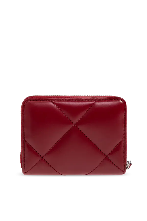 Tory Burch Leather Wallet - Burgundy