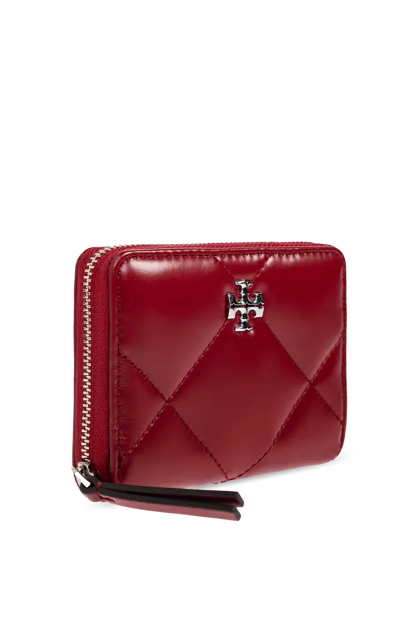 Tory Burch Leather Wallet - Burgundy
