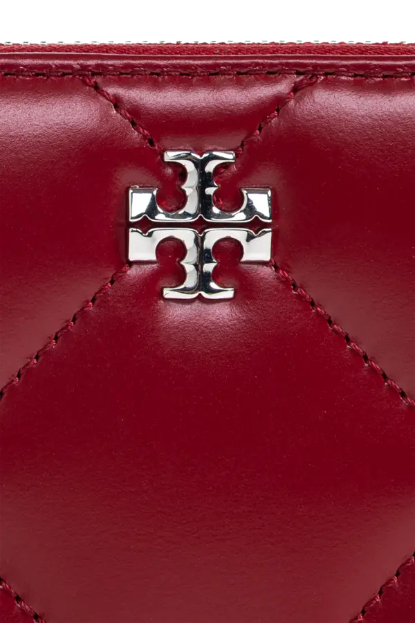 Tory Burch Leather Wallet - Burgundy