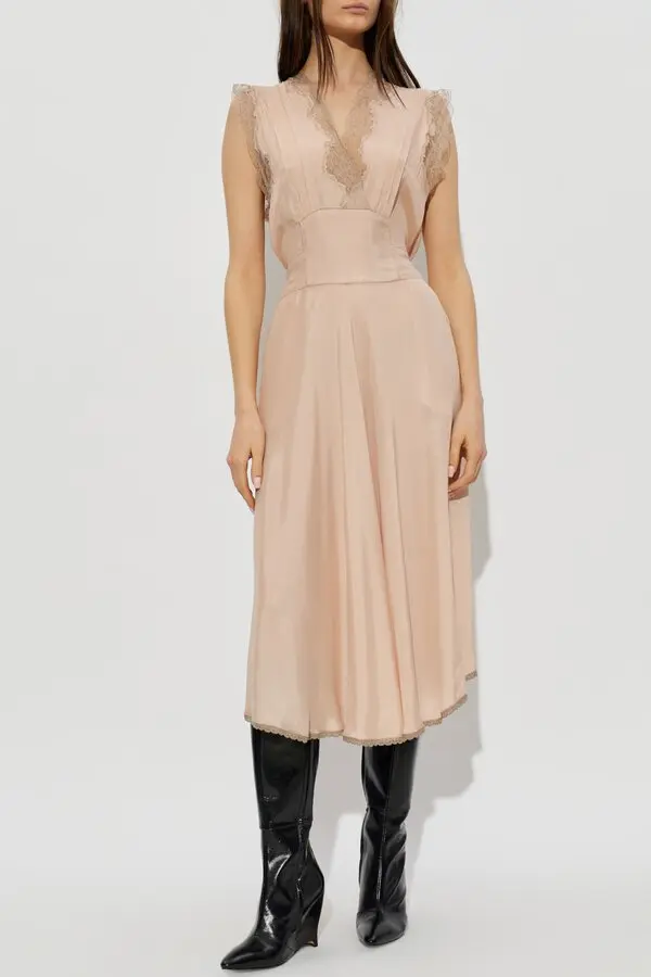 MAISON MARGIELA Lace-trimmed Dress
