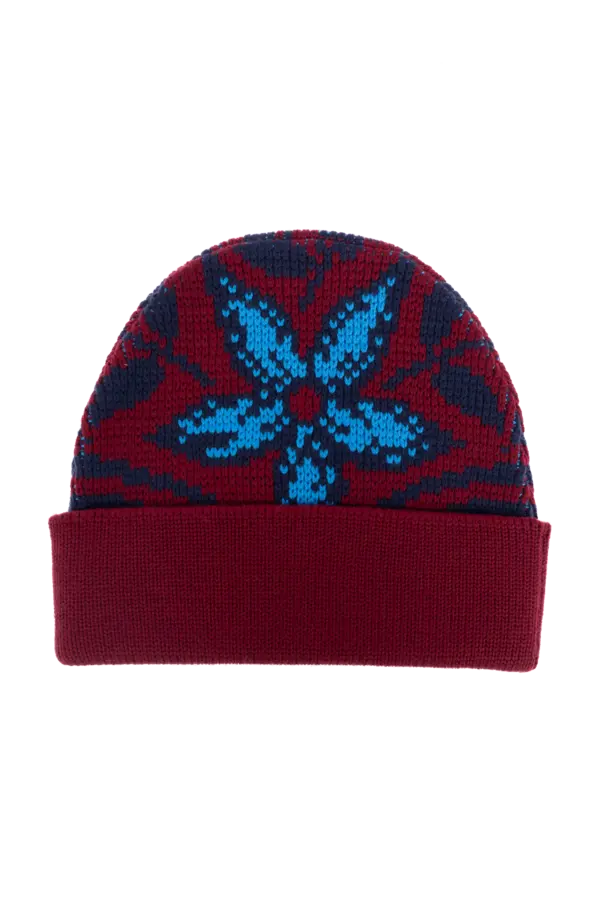 Etro Wool Beanie - Burgundy