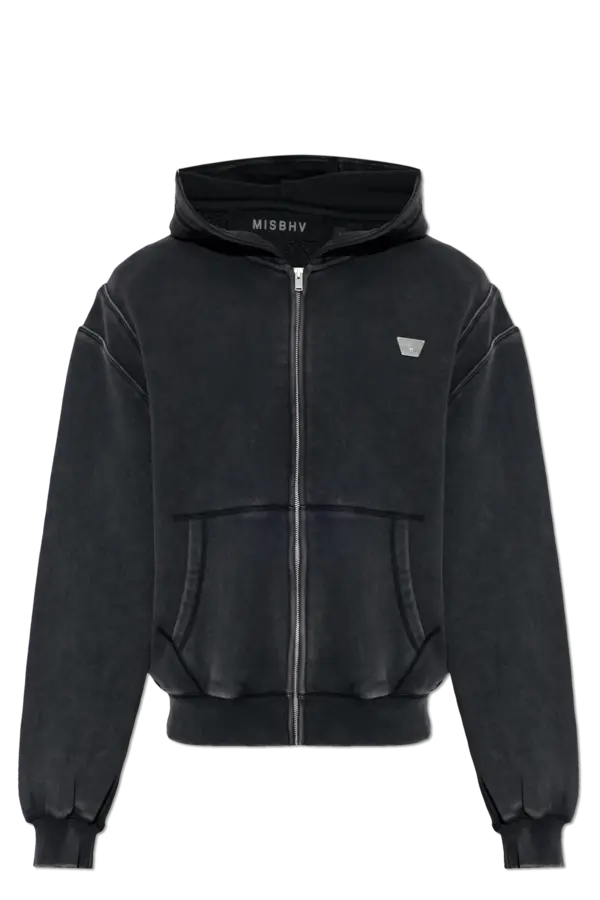 MISBHV Zip-up Hoodie - Black
