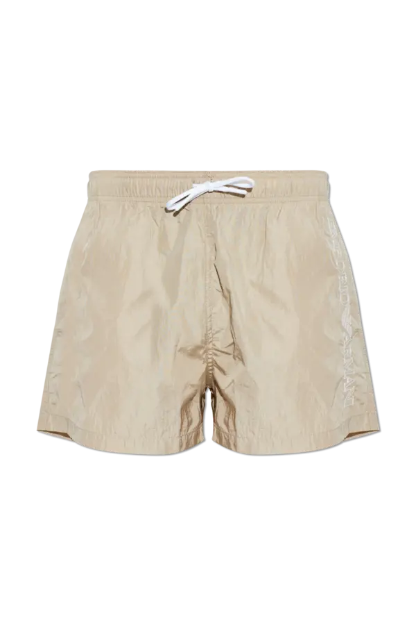 Emporio Armani Swim Shorts - Beige