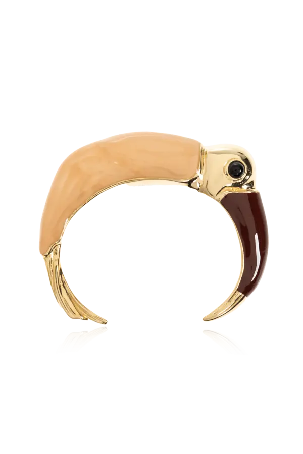 Chloé Tropicus Bird Cuff Bracelet - Gold