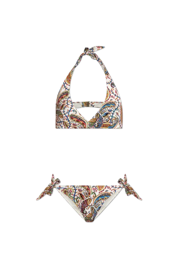 Etro Two-piece Paisley Swimsuit - Multicolour