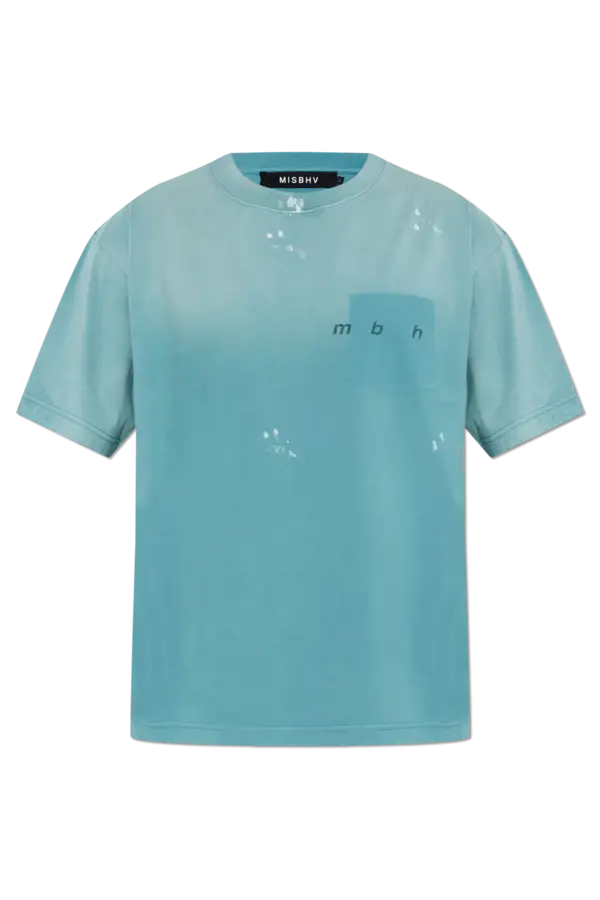 MISBHV T-shirt With Raw Finish