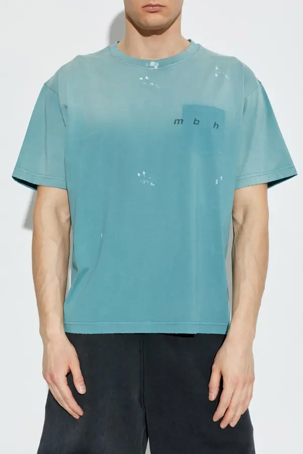 MISBHV T-shirt With Raw Finish