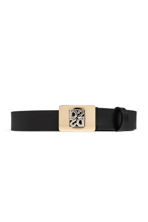 Dsquared2 Leather Belt - Black