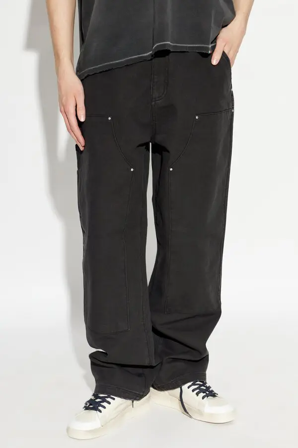 REPRESENT Straight-leg Trousers - Black