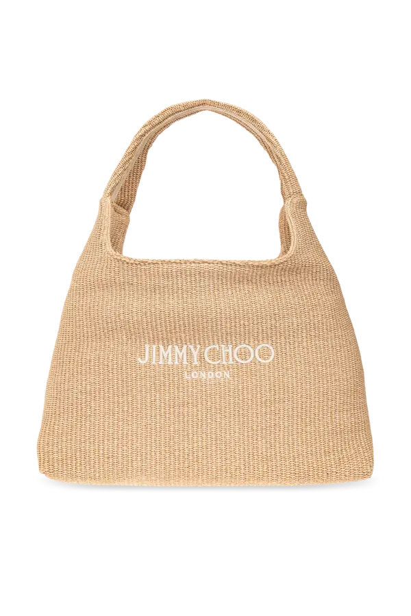 JIMMY CHOO Diamond Large Shopper Bag - Beige