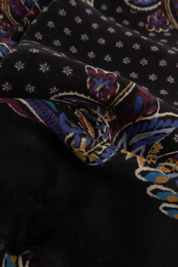 Etro Cashmere Scarf - Black