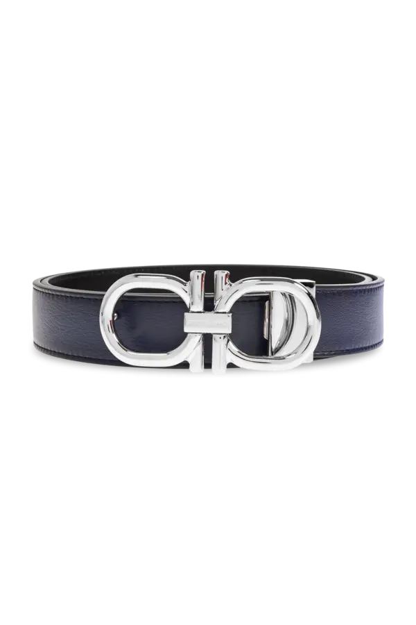 FERRAGAMO Reversible Belt - Black