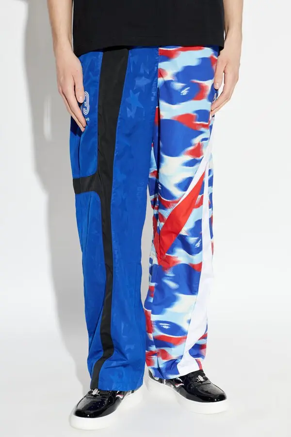 A BATHING APE Logo Trousers - Multicolour