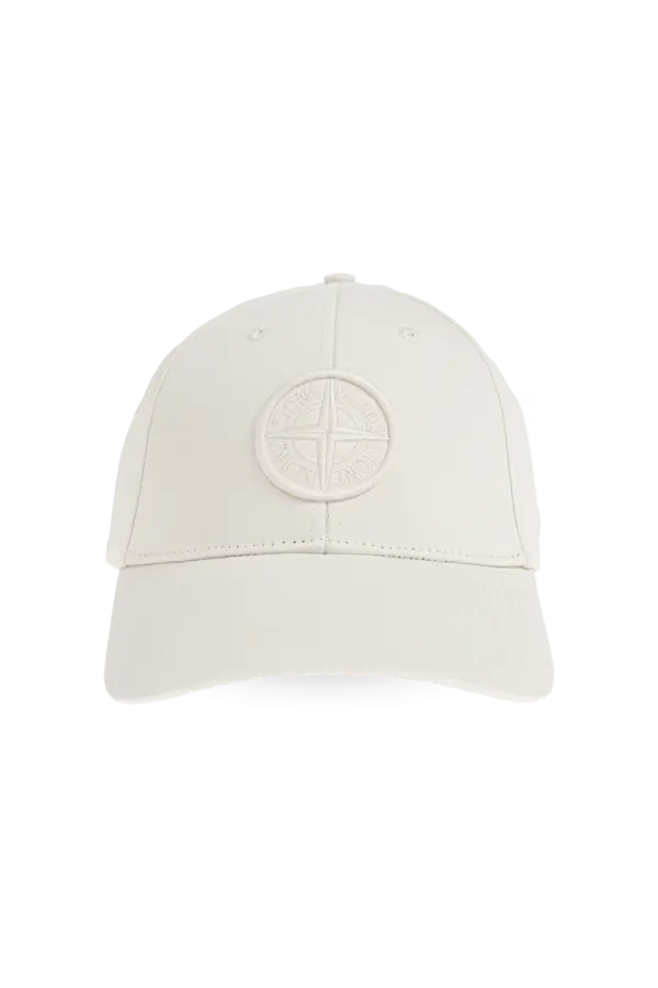 Stone Island Baseball Cap - Cream