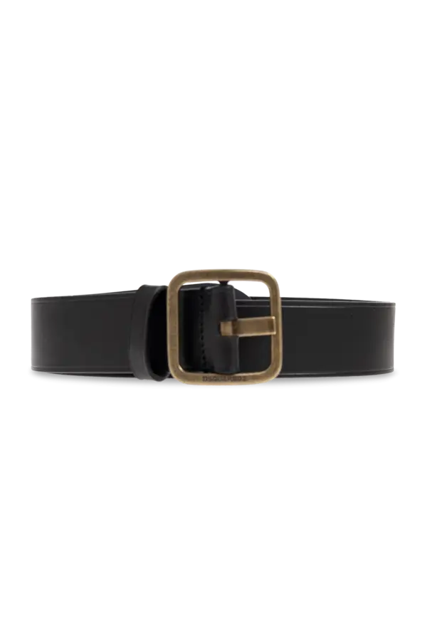 Dsquared2 Leather Belt - Black