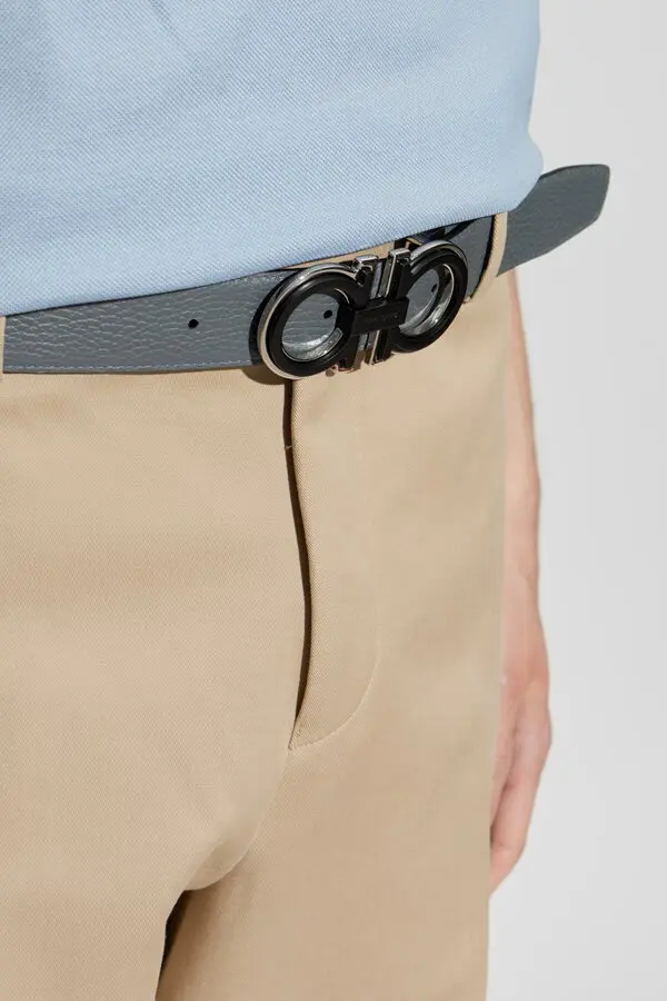FERRAGAMO Double-sided Belt - Black