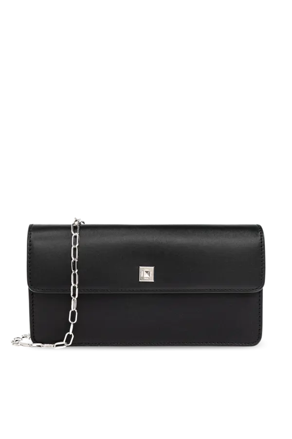 Max Mara Leather Wallet "clutchy - Black