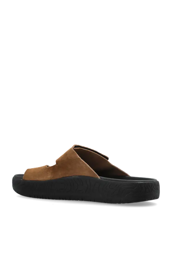 VEJA Suede Slides - Brown