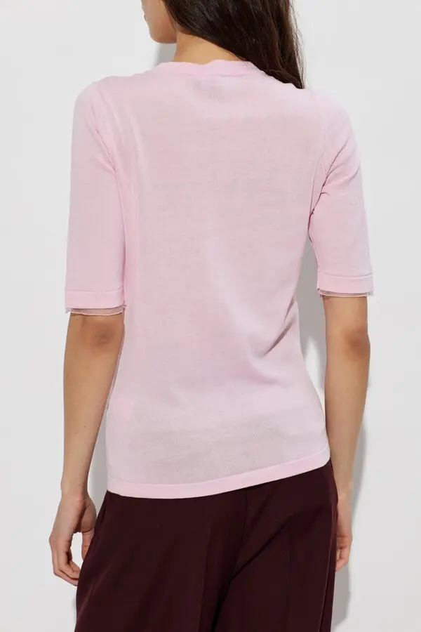 Fabiana Filippi Cotton Sweater - Pink