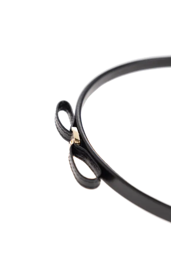 FERRAGAMO Headband With Bow Detail - Black