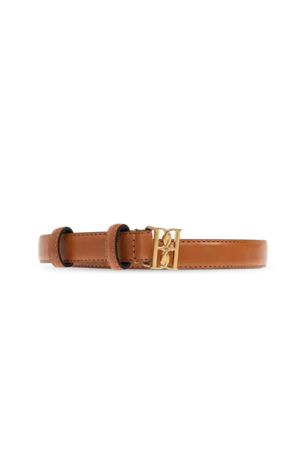 BY MALENE BIRGER Marlos Leather Belt - Brown