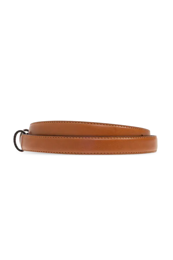 BY MALENE BIRGER Marlos Leather Belt - Brown