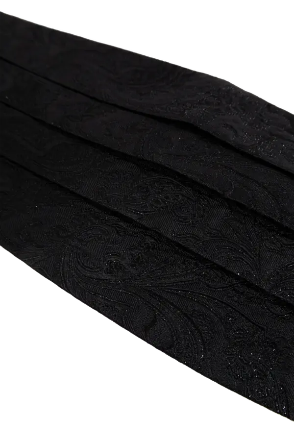 Etro Waist Cummerbund With Lurex Thread