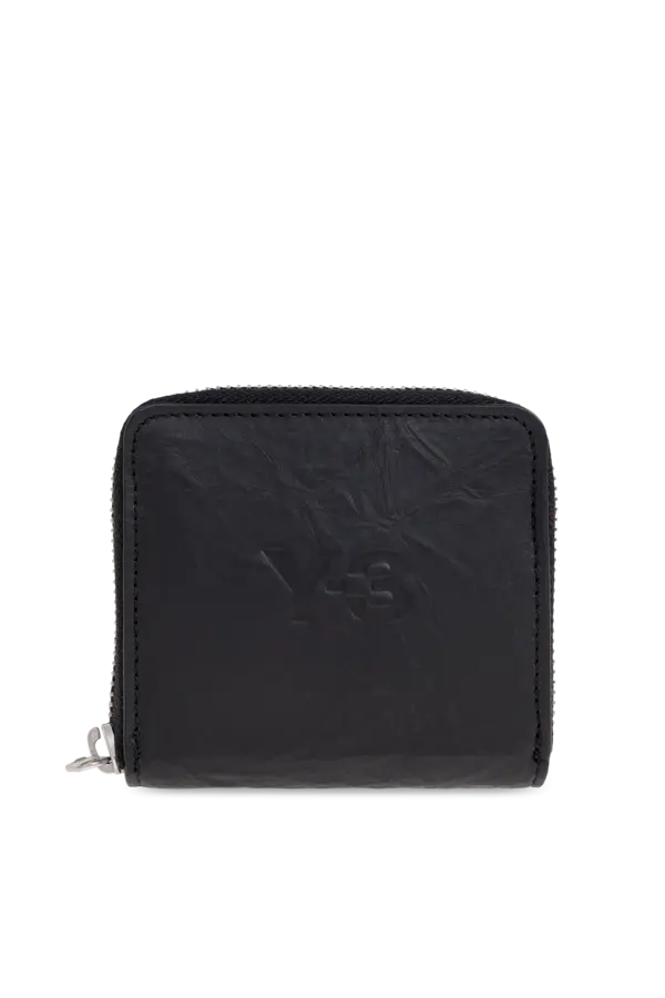 Y3 Leather Wallet - Black