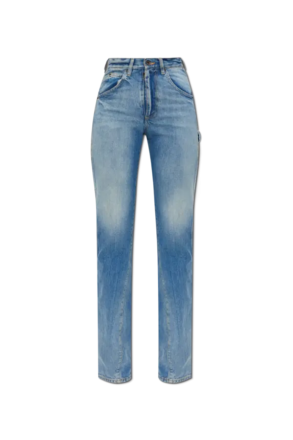 MAISON MARGIELA Vintage-effect Jeans - Blue