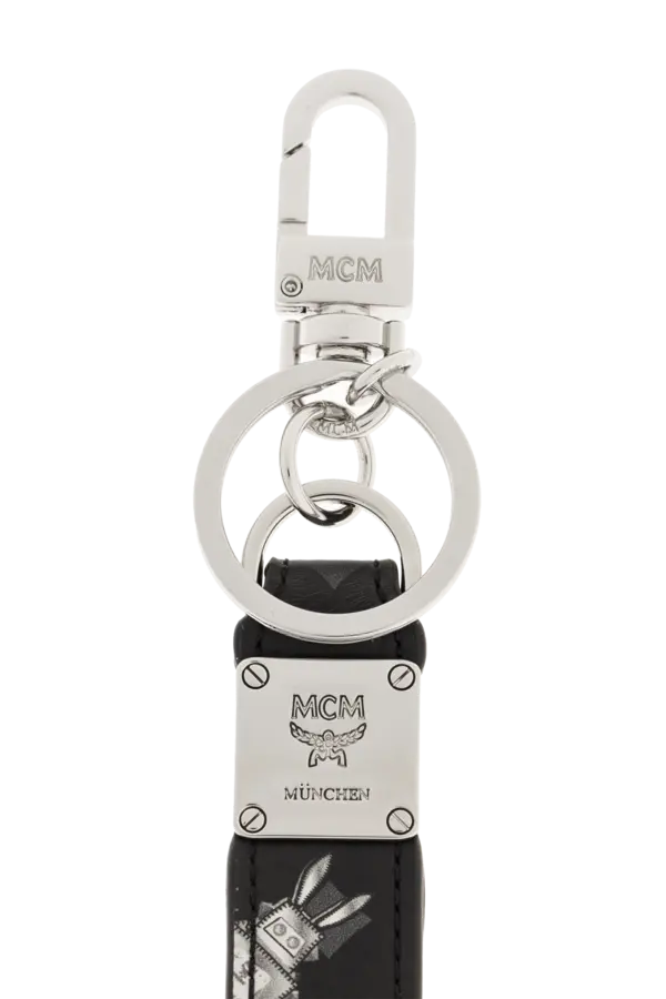 Mcm Keychain - Grey
