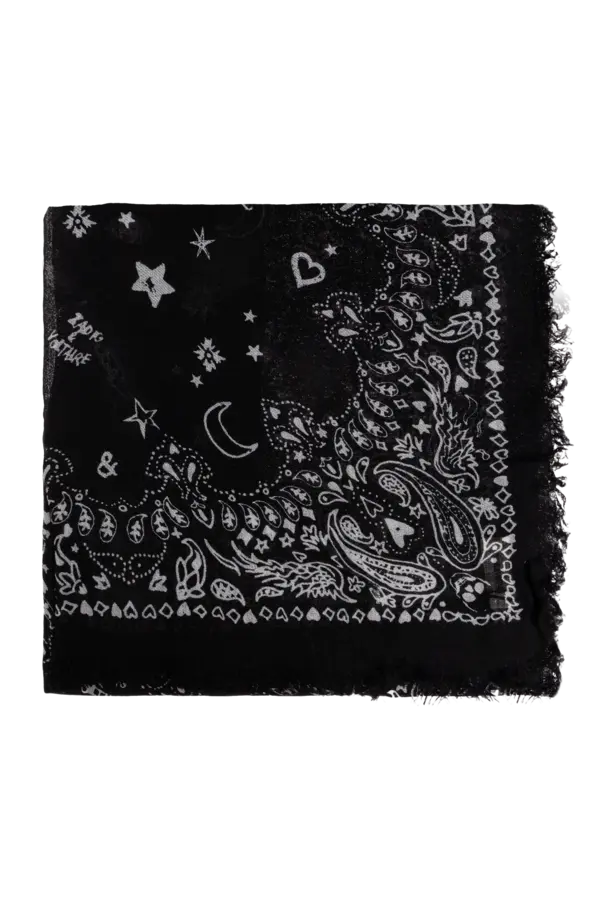 Zadig&Voltaire Cashmere Scarf - Black