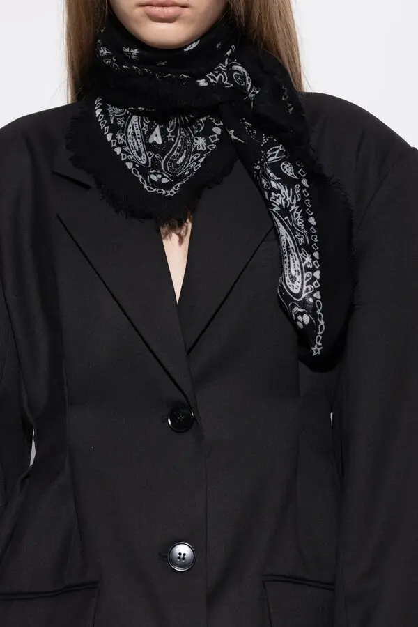 Zadig&Voltaire Cashmere Scarf - Black