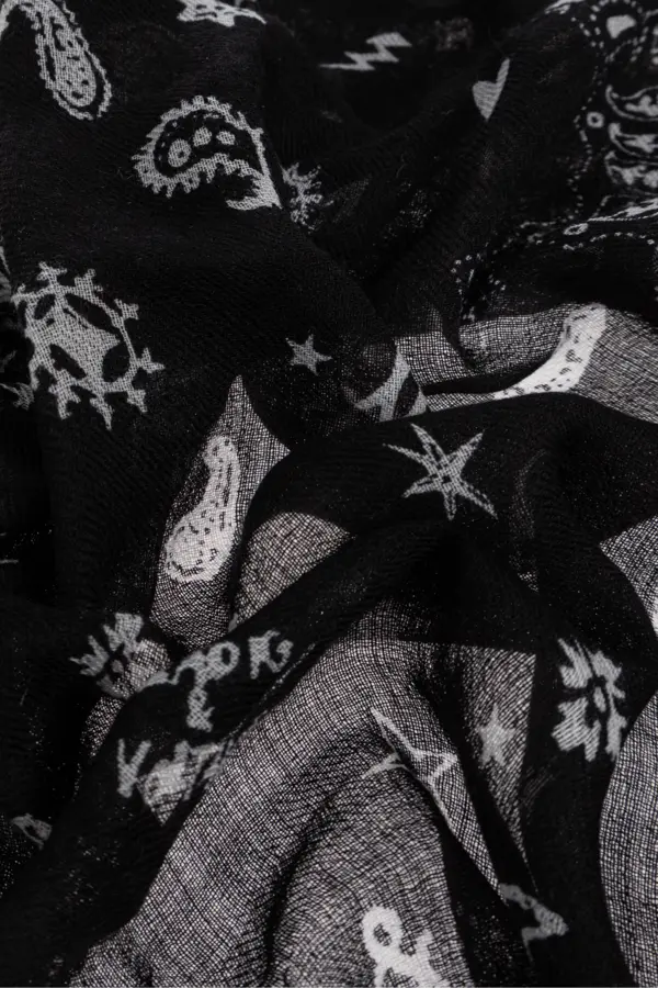 Zadig&Voltaire Cashmere Scarf - Black
