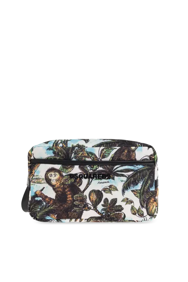 Dsquared2 Logo Toiletry Bag - Multicolour