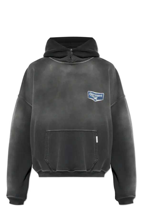 REPRESENT Hooded Sweatshirt - Grey