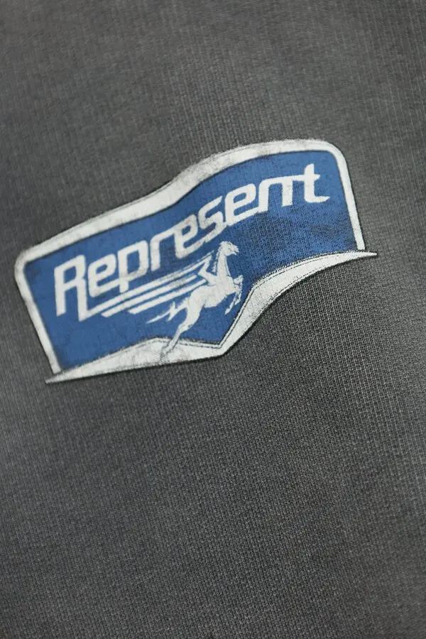 REPRESENT Hooded Sweatshirt - Grey