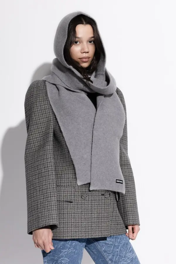 ROTATE BY BIRGER CHRISTENSEN Scarf With Hood