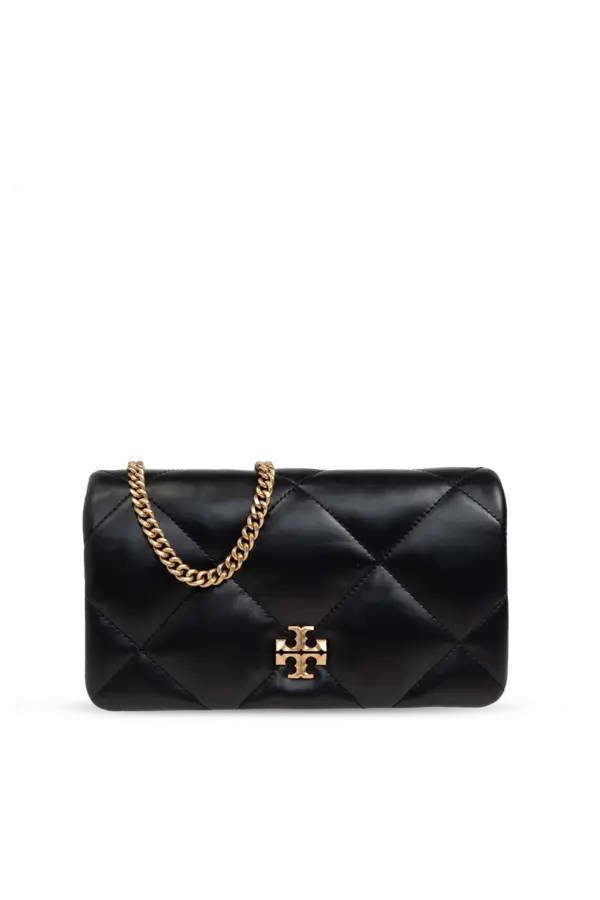 Tory Burch Wallet Kira On A Chain - Black