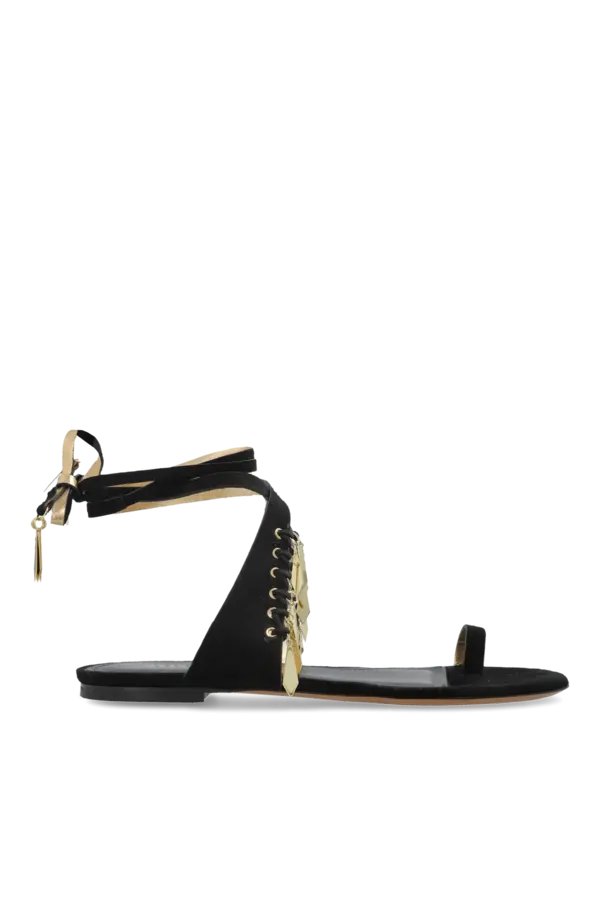 Isabel Marant Dreena Strappy Sandals - Black