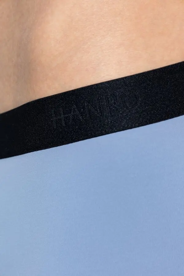 Hanro Boxers From The ‘micro Touch’ Collection - Blue