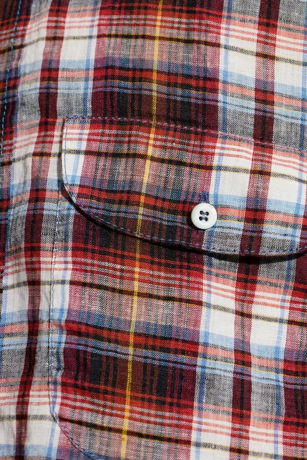 Dsquared2 Linen Shirt With Pockets - Multicolour