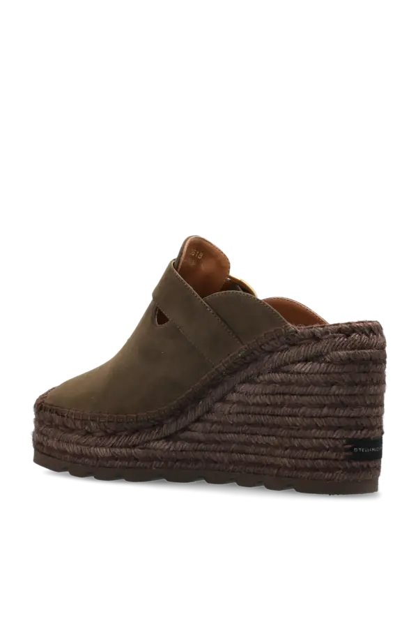 Stella McCartney Wedge Sandals - Brown
