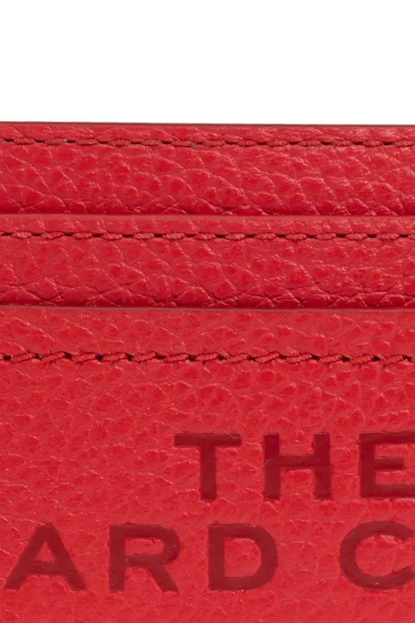 Marc Jacobs Leather Card Holder - Red