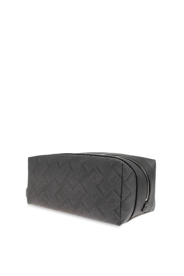 FERRAGAMO Monogram Vanity Case - Grey