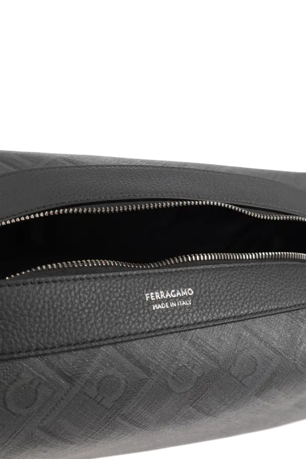 FERRAGAMO Monogram Vanity Case - Grey