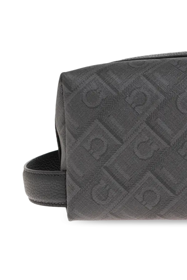 FERRAGAMO Monogram Vanity Case - Grey