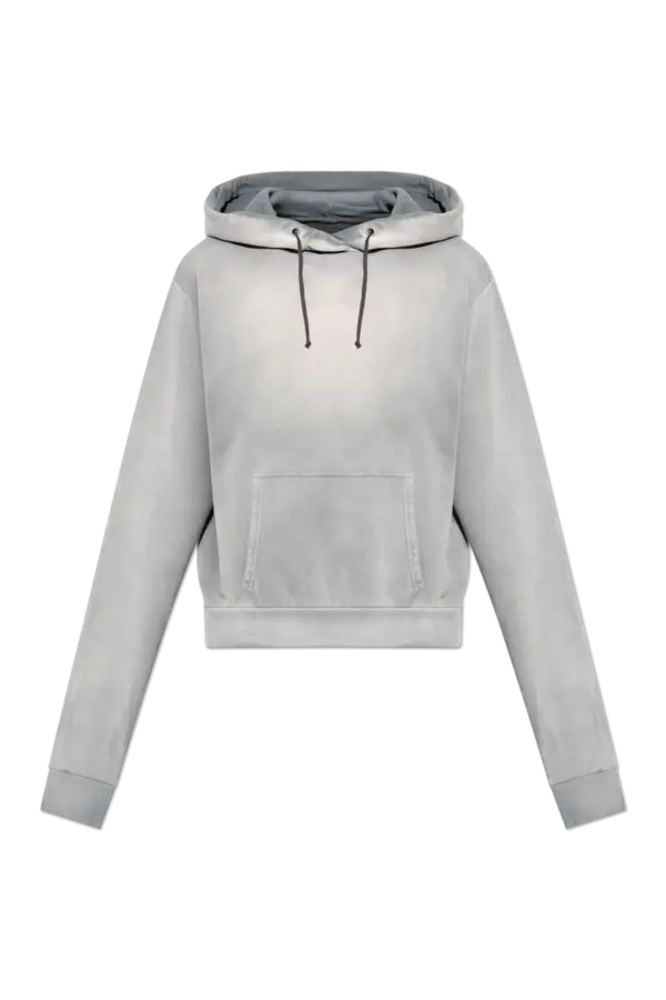 MAISON MARGIELA Hooded Cotton Sweatshirt - Grey